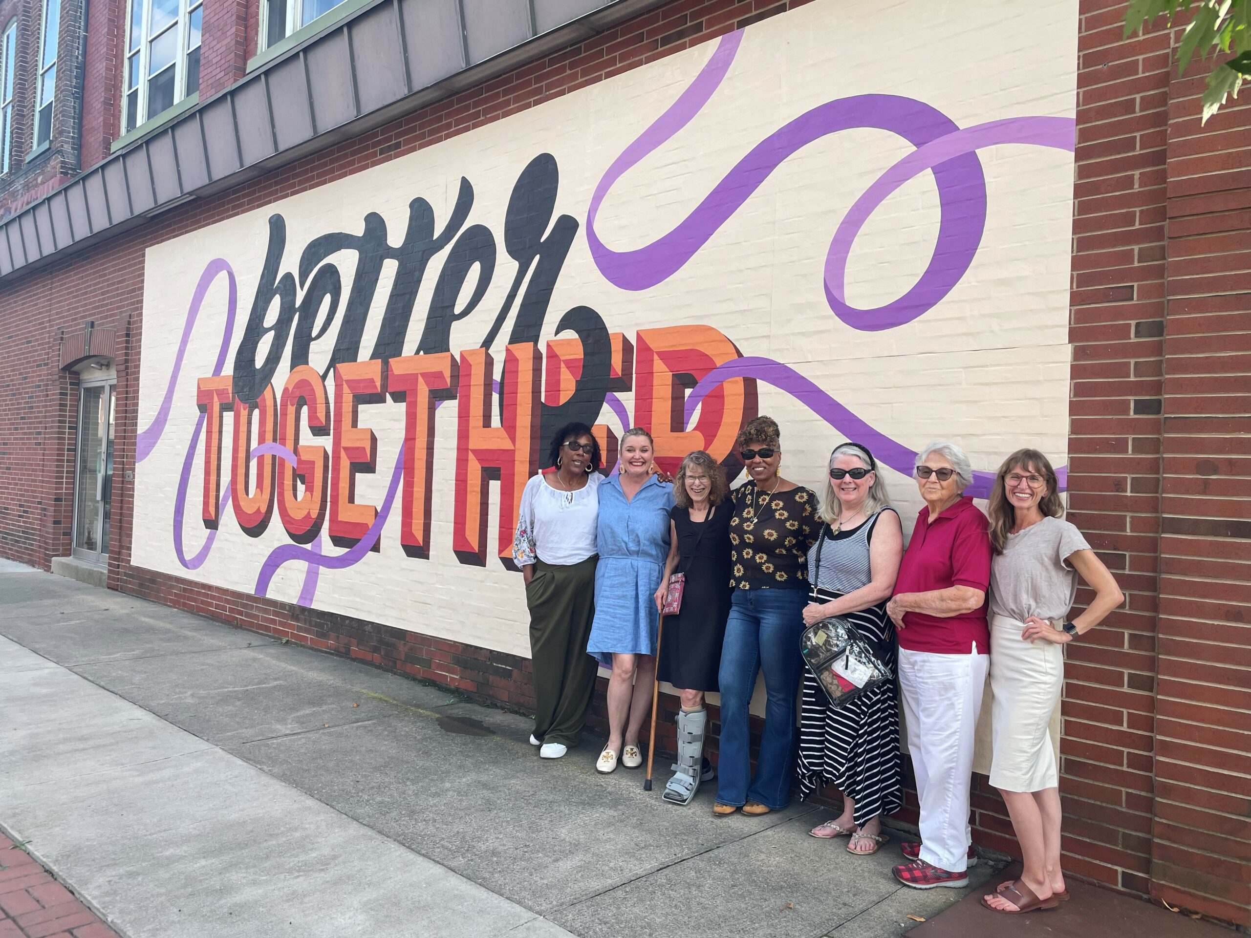 FCFP Dedicates "Better Together" Mural in Milton - First Community ...